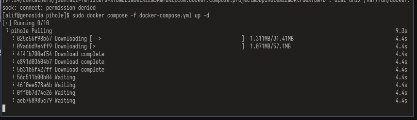 Situsali - Cara Install PiHole Melalui Docker Situsali - Cara Install PiHole Melalui Docker