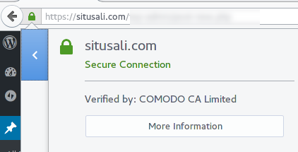 Situsali - Cara Membuat WordPress Menggunakan HTTPS (SSL) Redirect dari HTTP